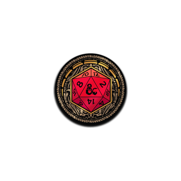 Dungeons & Dragons - D20 – Pinfinity - Augmented Reality Collectible Pins