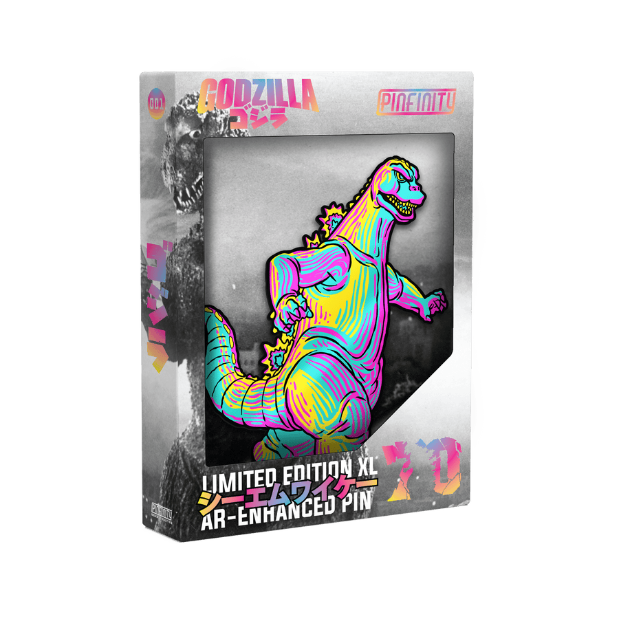 Godzilla 70th Anniversary – Pinfinity - Augmented Reality Collectible Pins