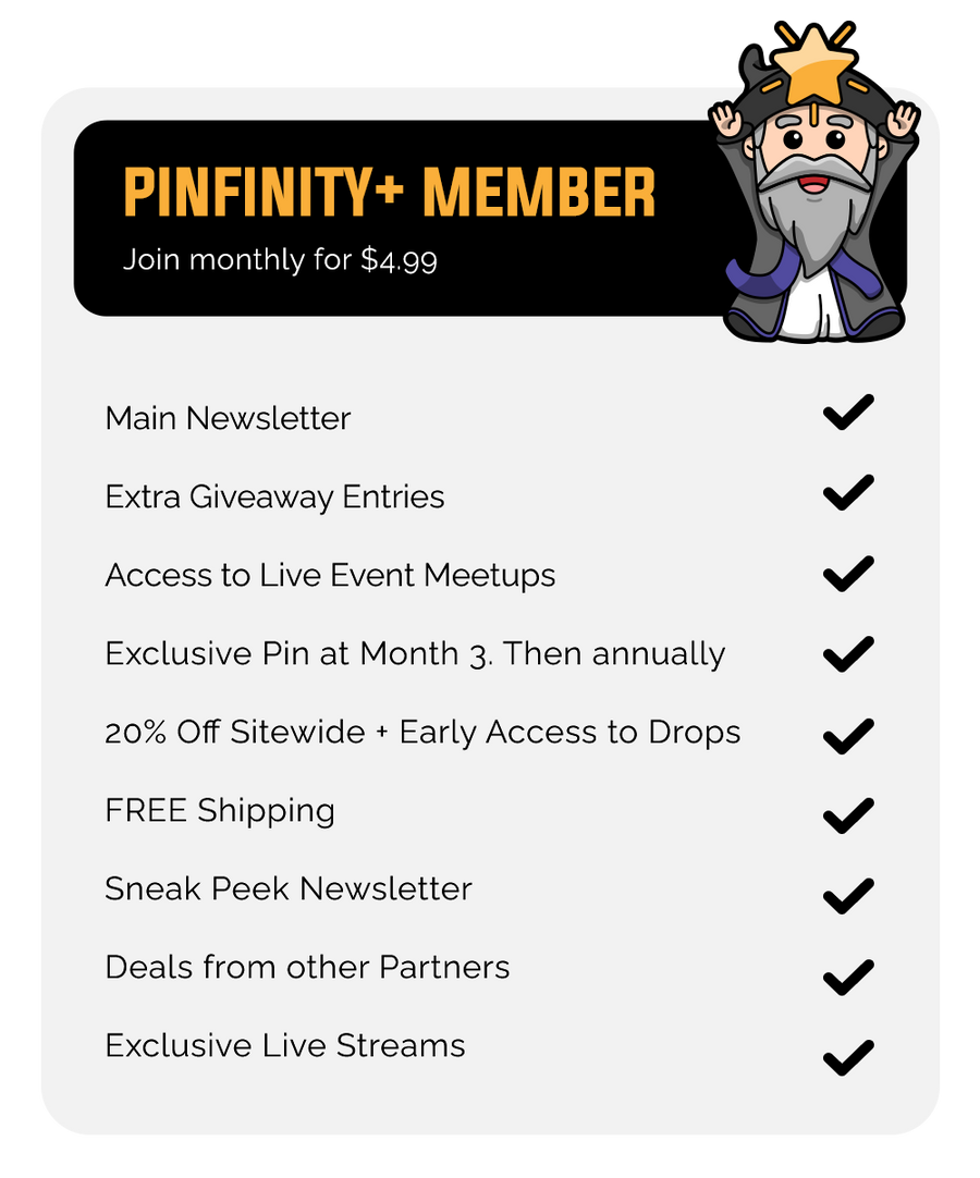 Join Pinfinity+ – Pinfinity - Augmented Reality Collectible Pins
