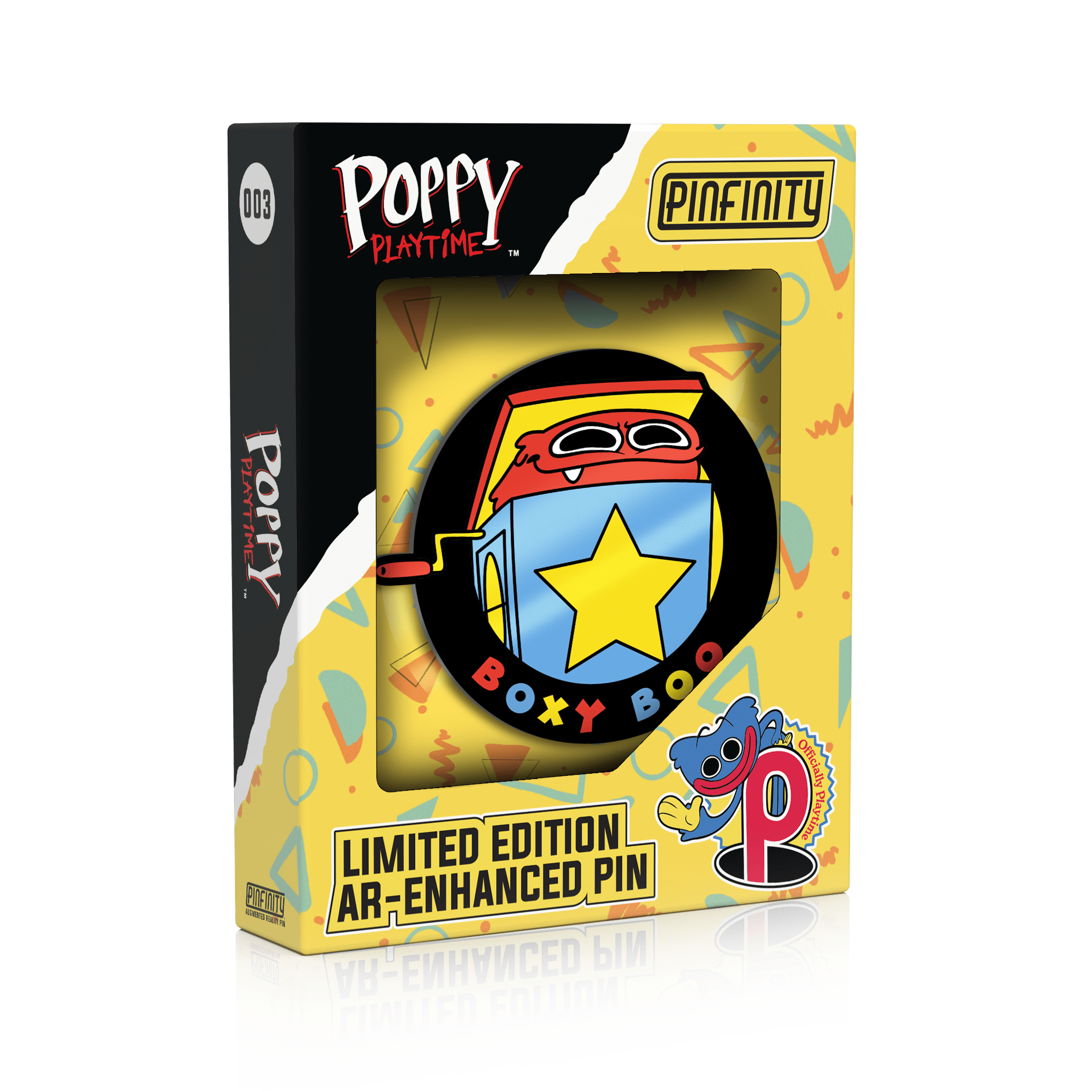Poppy Playtime - Boxy Boo – Pinfinity - Augmented Reality Collectible Pins